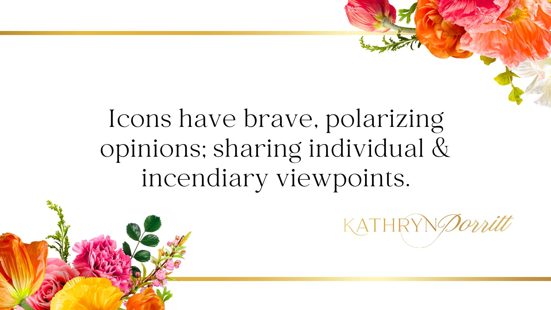 11 Traits That EVERY Icon Uses to Their Advantage | Kathryn Porritt